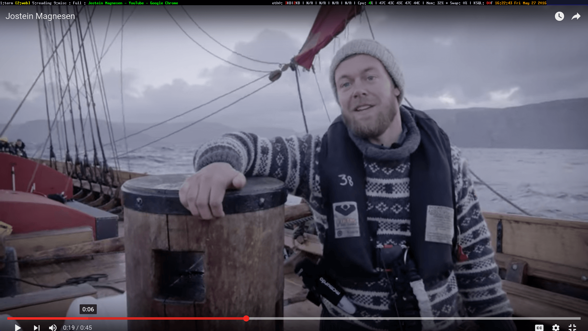 Draken Harald Hårfagre: Jostein Magnesen | Schooner Chandlery