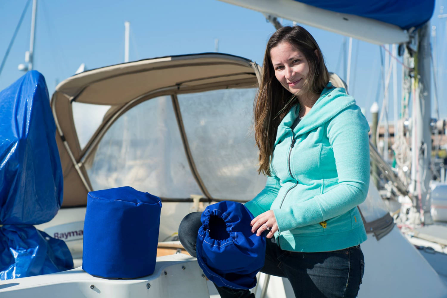 Custom Canvas Winch Cover | Schooner Chandlery