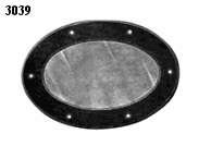 Davey & Company Polished Bronze Portlight - Oval Fixed | Schooner Chandlery