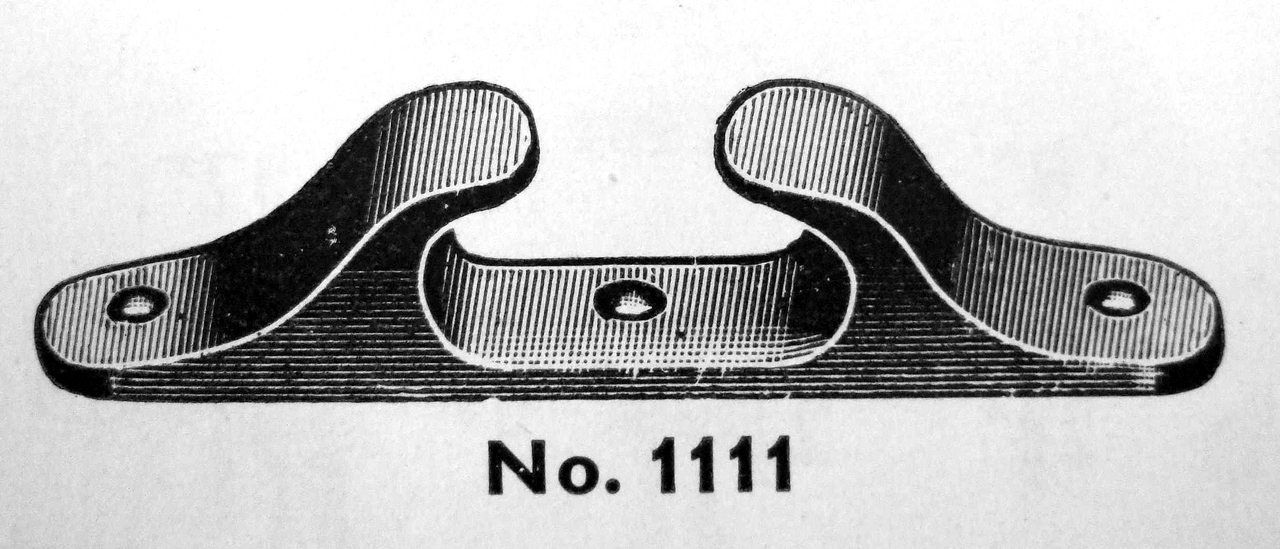 Davey & Company Deck Fairlead - Straight | Schooner Chandlery