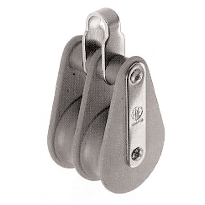 Davey & Company Tufnol Type Plastic Laminated Double Blocks - with Bow ...