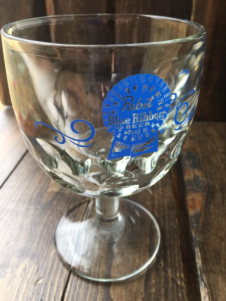 Schooners Pabst Blue Ribbon Beer Glass | Schooner Chandlery