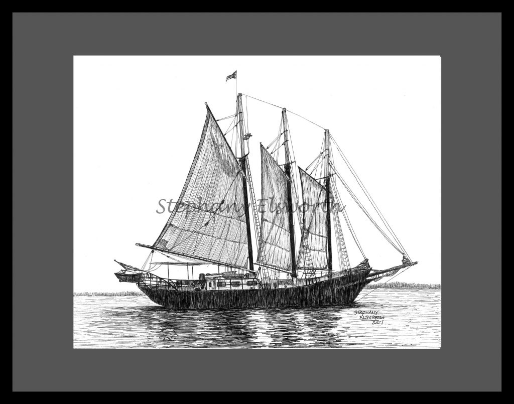 Ships of the Historic Triangle Printable Wall Art | Schooner Chandlery