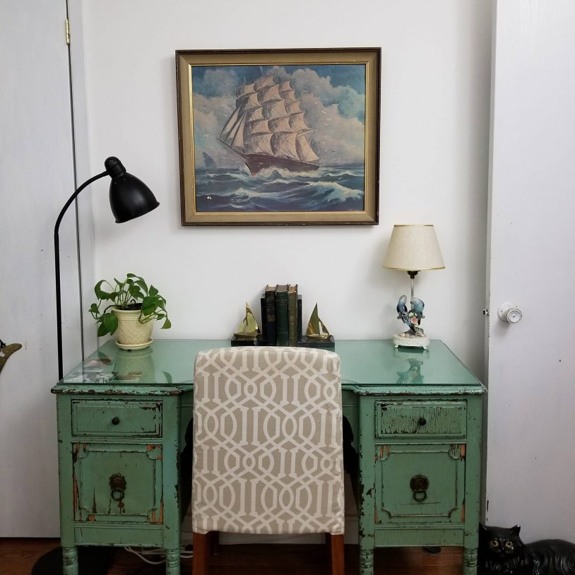 Vintage Nautical Framed Lithograph Print by "Tad" Call, 1960's era ...