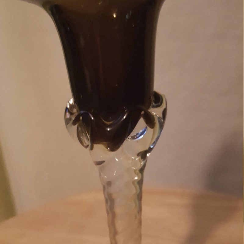 Vintage gothic goblet, ornate wine glass; gothic wine glass; unique ...