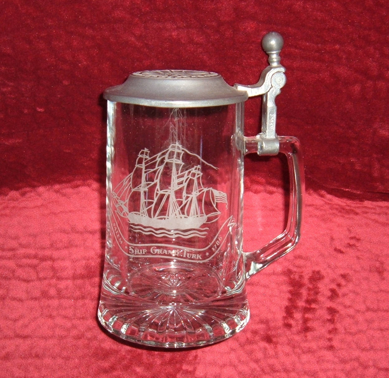 Glass Stein Old Spice from West Germany~70S Old Spice Glass German ...