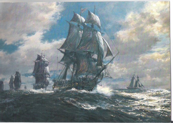 Vintage Postcard of Sailing Ship, Mystic Maritime Gallery Announces ...
