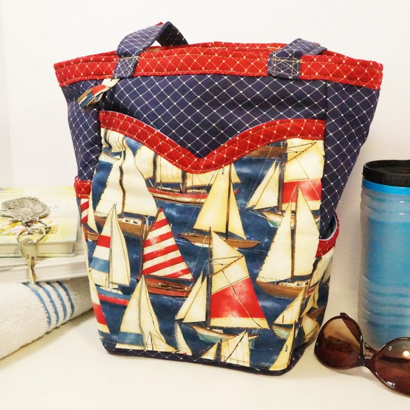 Sailing Tote Bag/Sail Boat Tote/Nautical Tote/Sailing Tote/Ship Tote ...