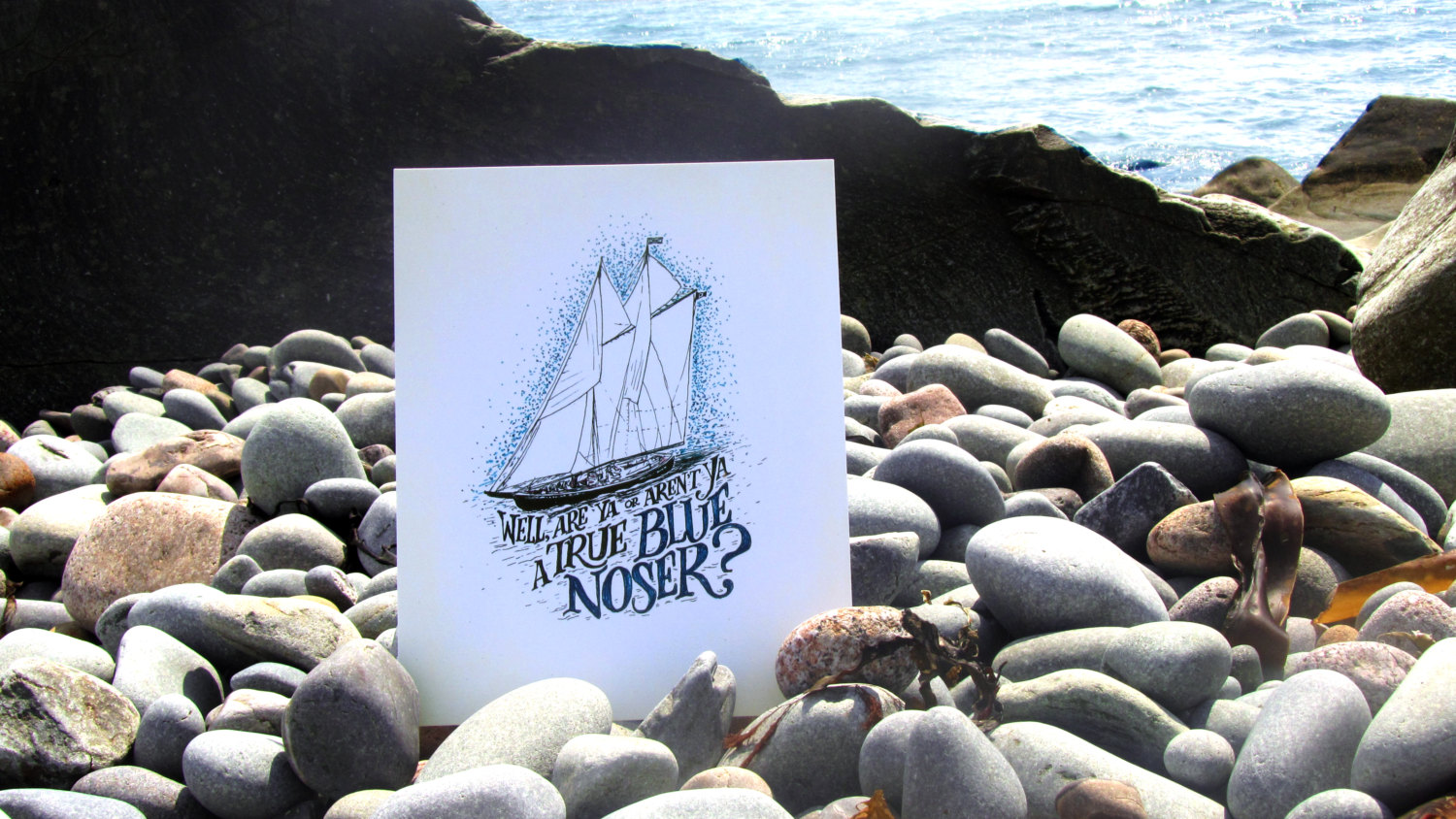 Bluenoser - True Nova Scotian Hand Lettering Print 8x10 beejaedee ...