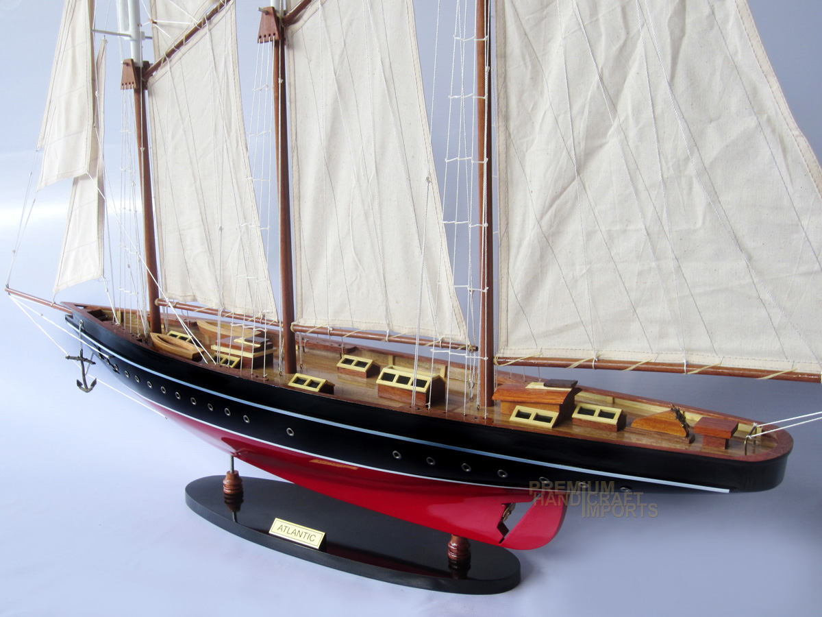 Handcrafted Atlantic Model Boat 39" | Schooner Chandlery