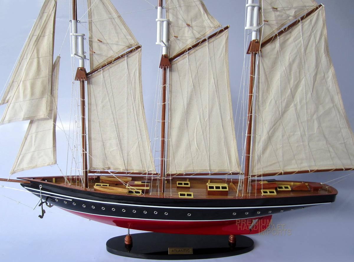 Handcrafted Atlantic Model Boat 39" | Schooner Chandlery