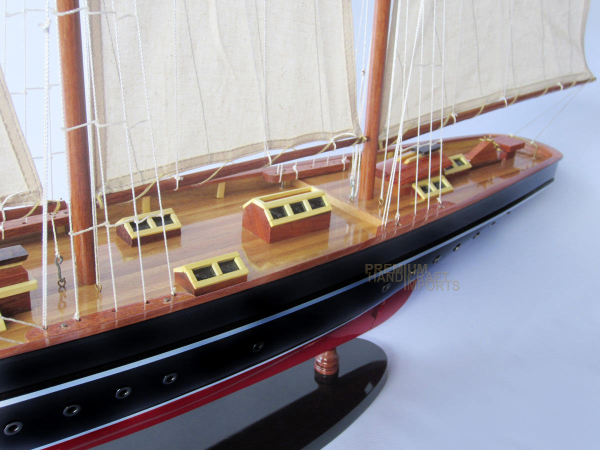 Handcrafted Atlantic Model Boat 39" | Schooner Chandlery