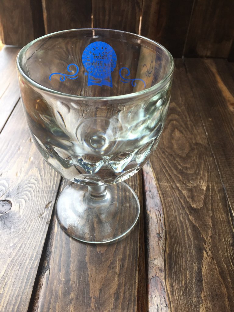 Schooners Pabst Blue Ribbon Beer Glass | Schooner Chandlery