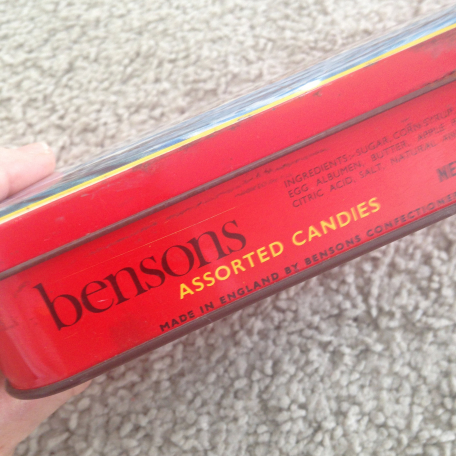 Bensons Confectionery Assorted Candies Tin Made in England | Schooner ...