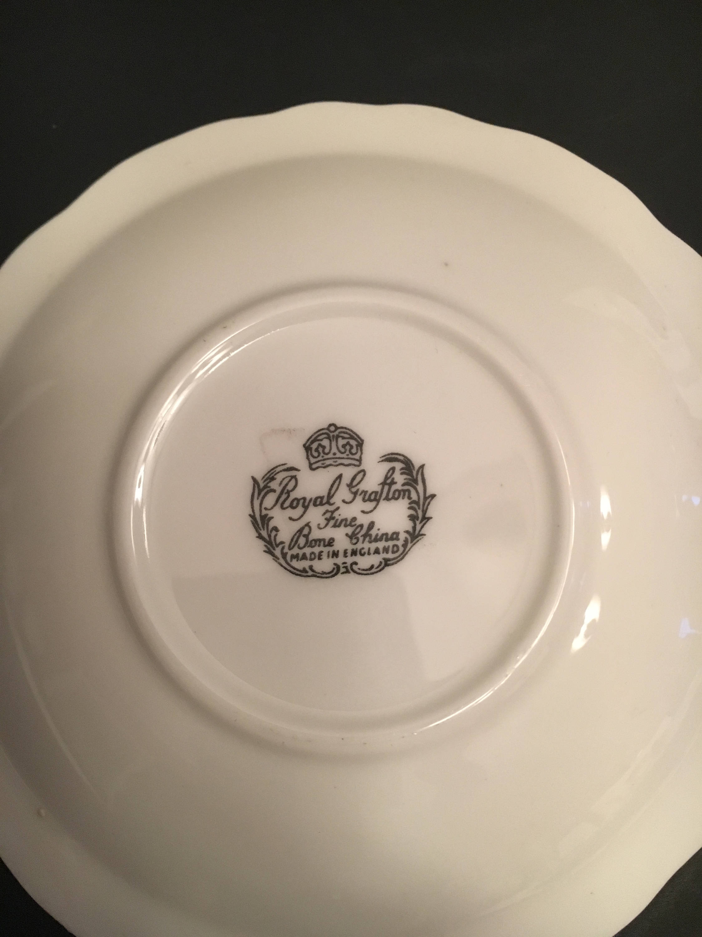 SHIP SEA PLATES - Royal Grafton - cocktail schooner plates - gold ...