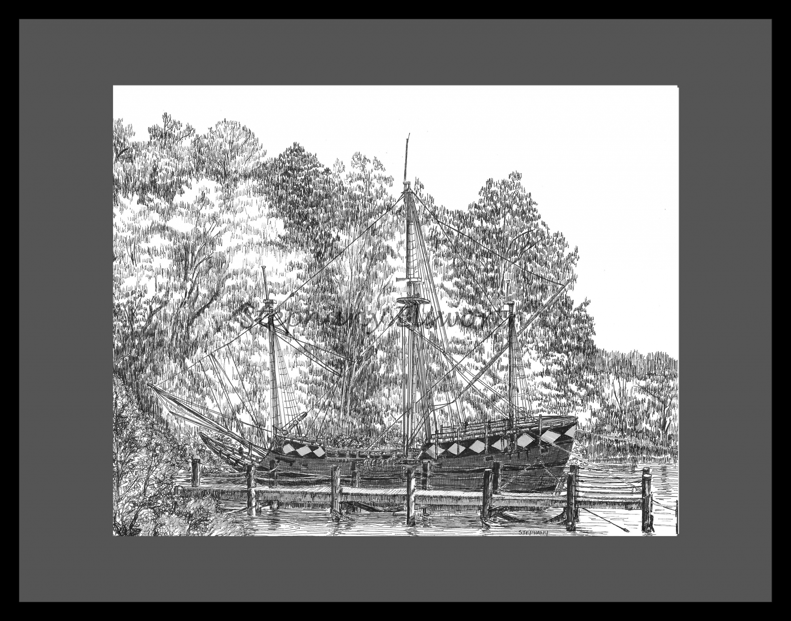 Ships of the Historic Triangle Printable Wall Art | Schooner Chandlery