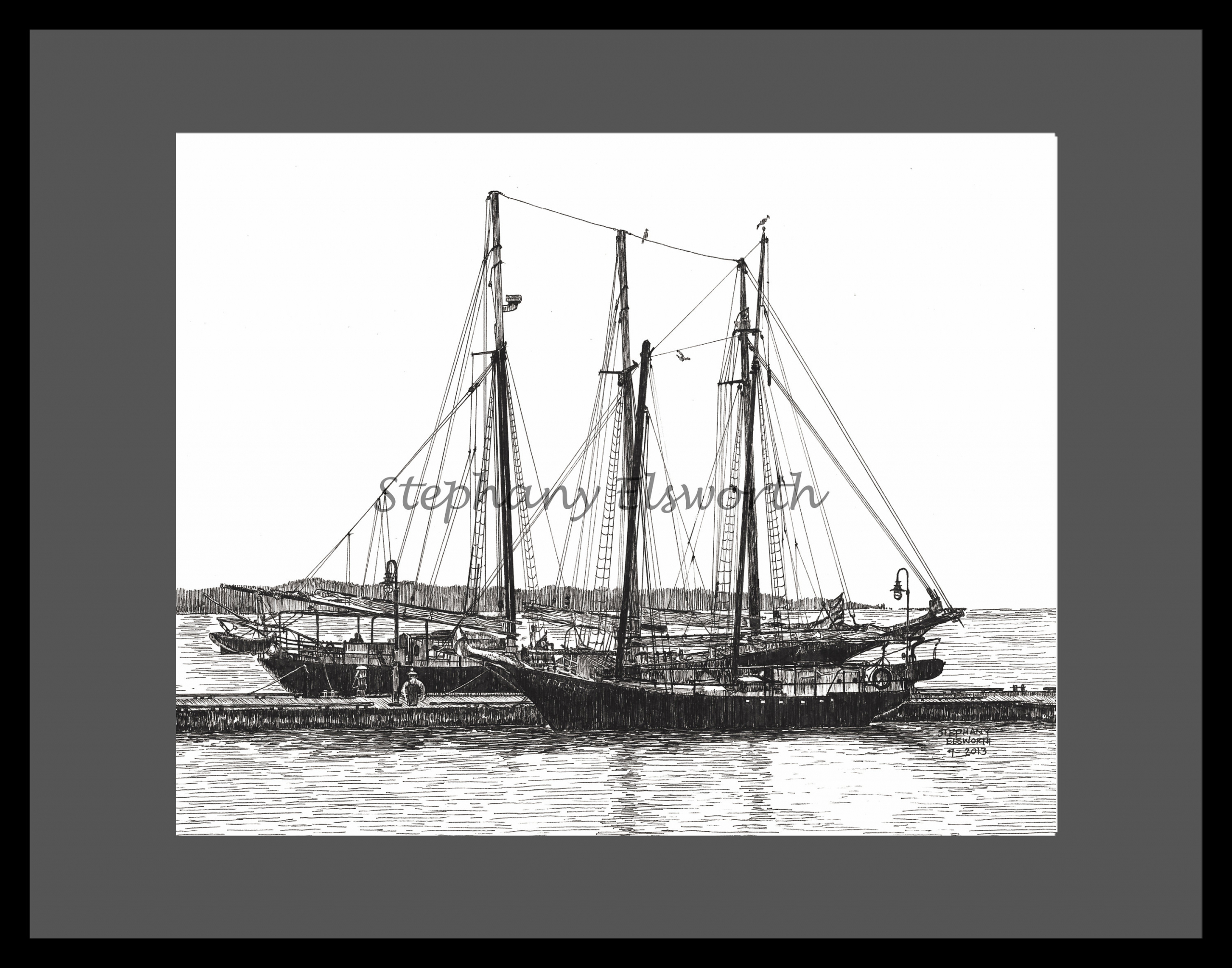 Ships of the Historic Triangle Printable Wall Art | Schooner Chandlery