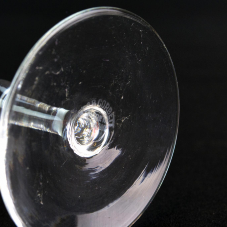 4 Port Glasses Sherry Schooner Cut Crystal Traditional Vintage English ...