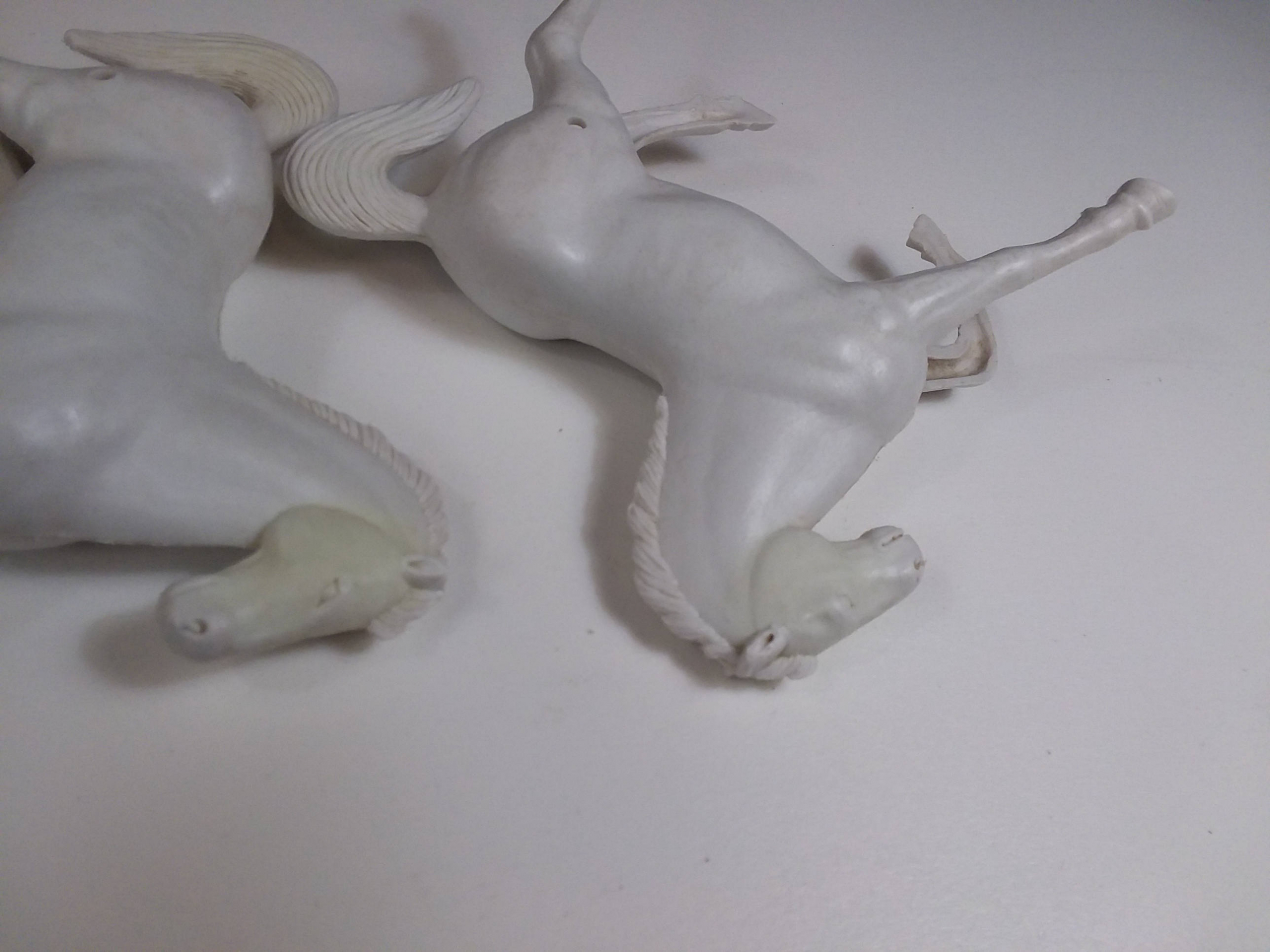 Pair of MPC Prairie Schooner Horses Vintage Multiple Products Corp ...