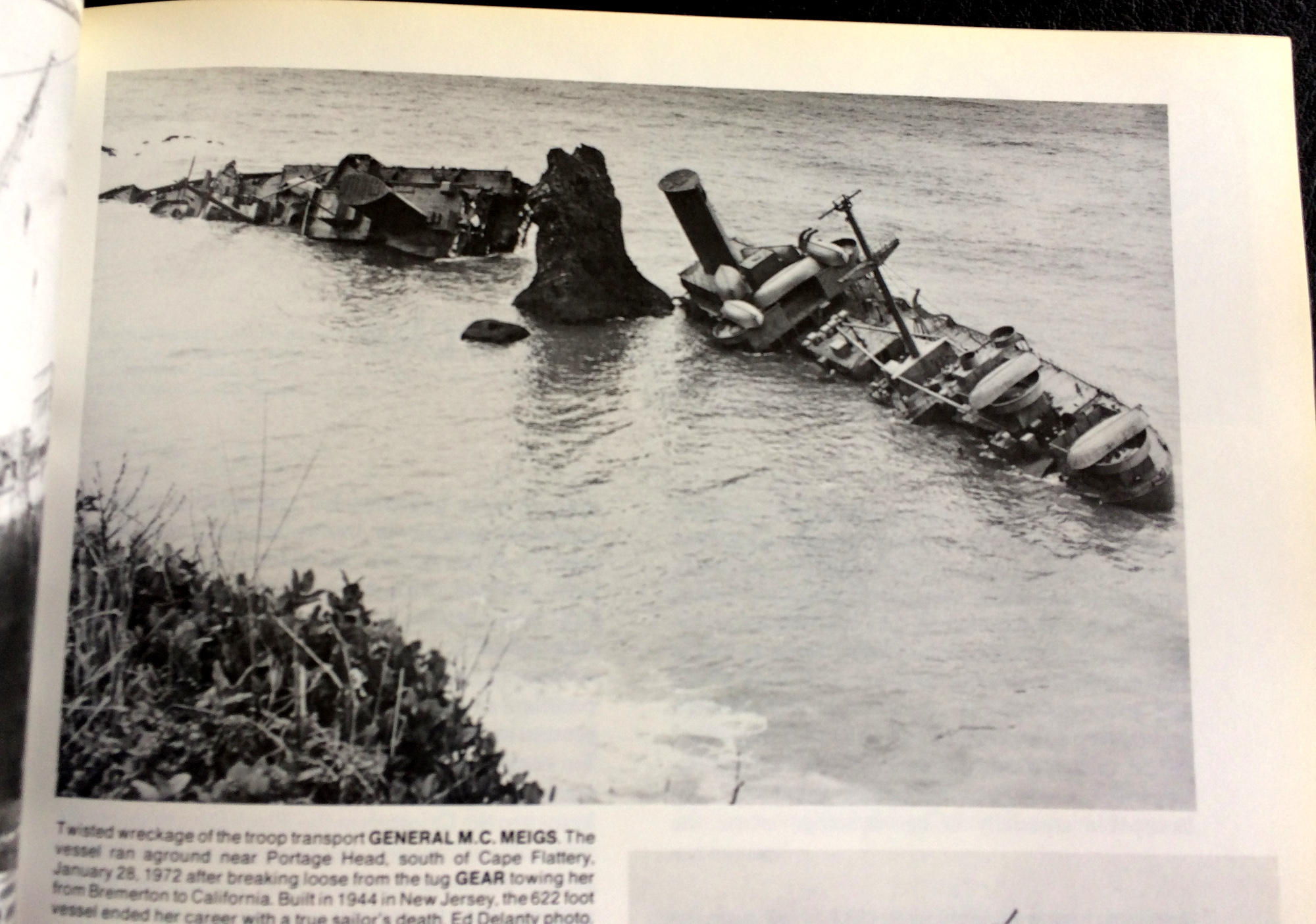 Peril at Sea Photographic Study Shipwrecks in Pacific, Gibbs Maritime ...