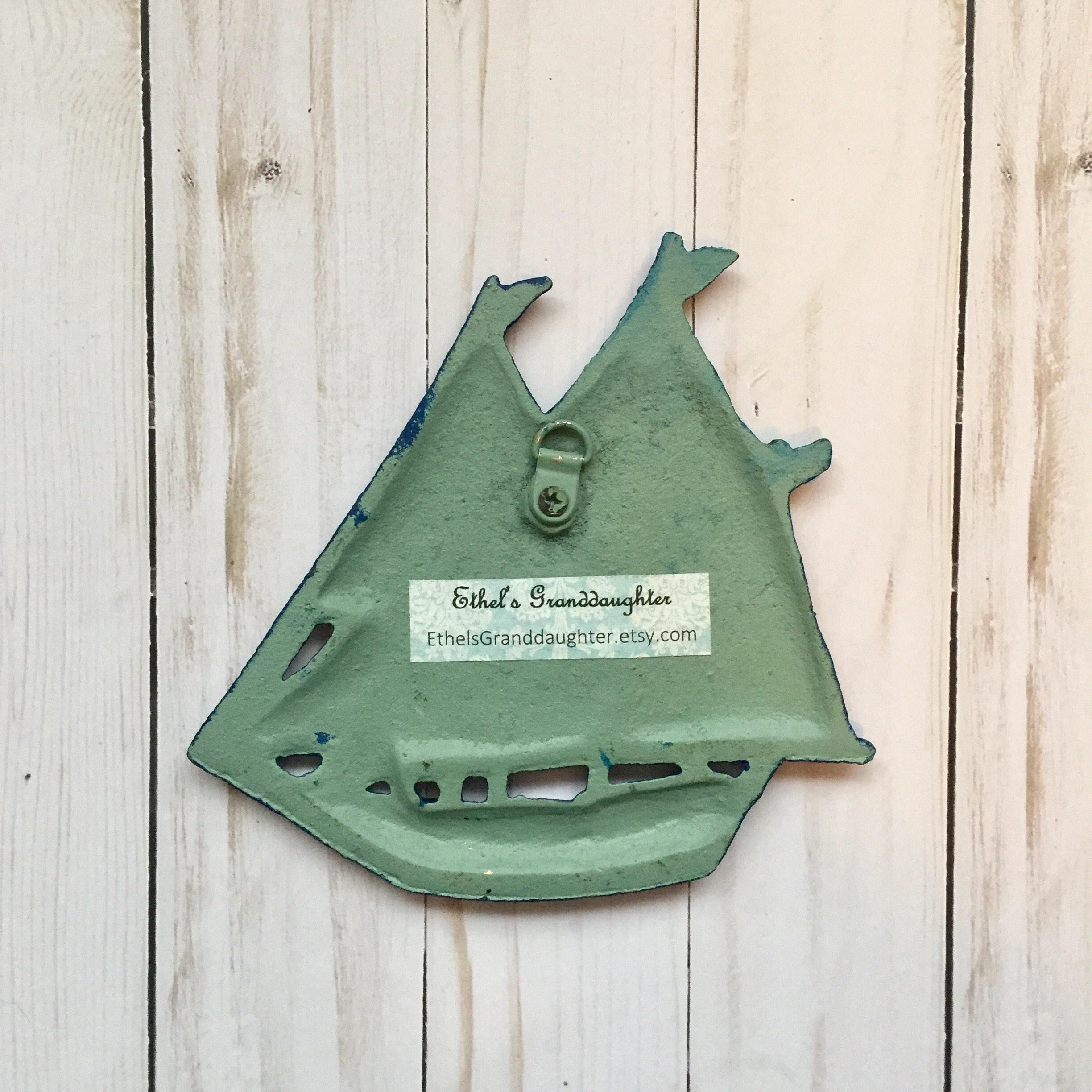 Cast Iron Nautical Decor, Navy Sailing Ship, Schooner Ship, Cast Iron ...