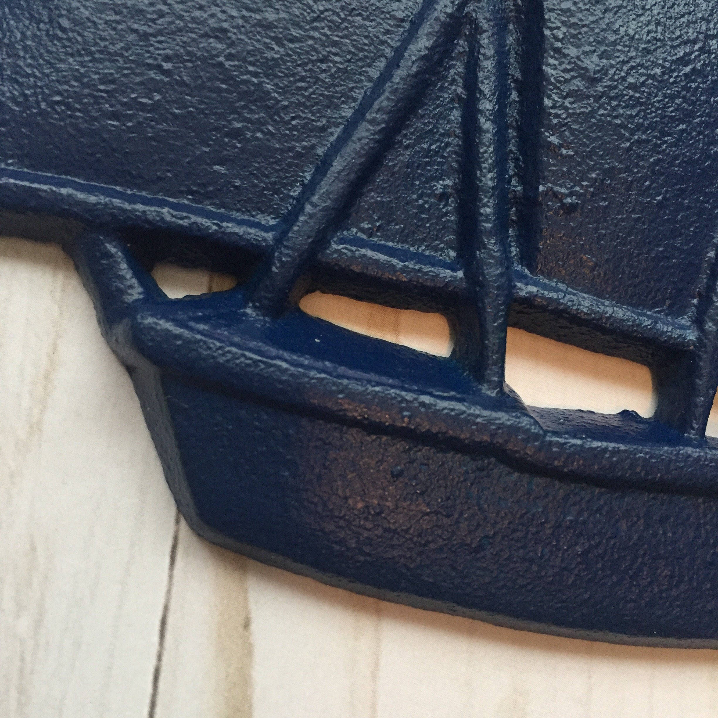 Cast Iron Nautical Decor, Navy Sailing Ship, Schooner Ship, Cast Iron ...