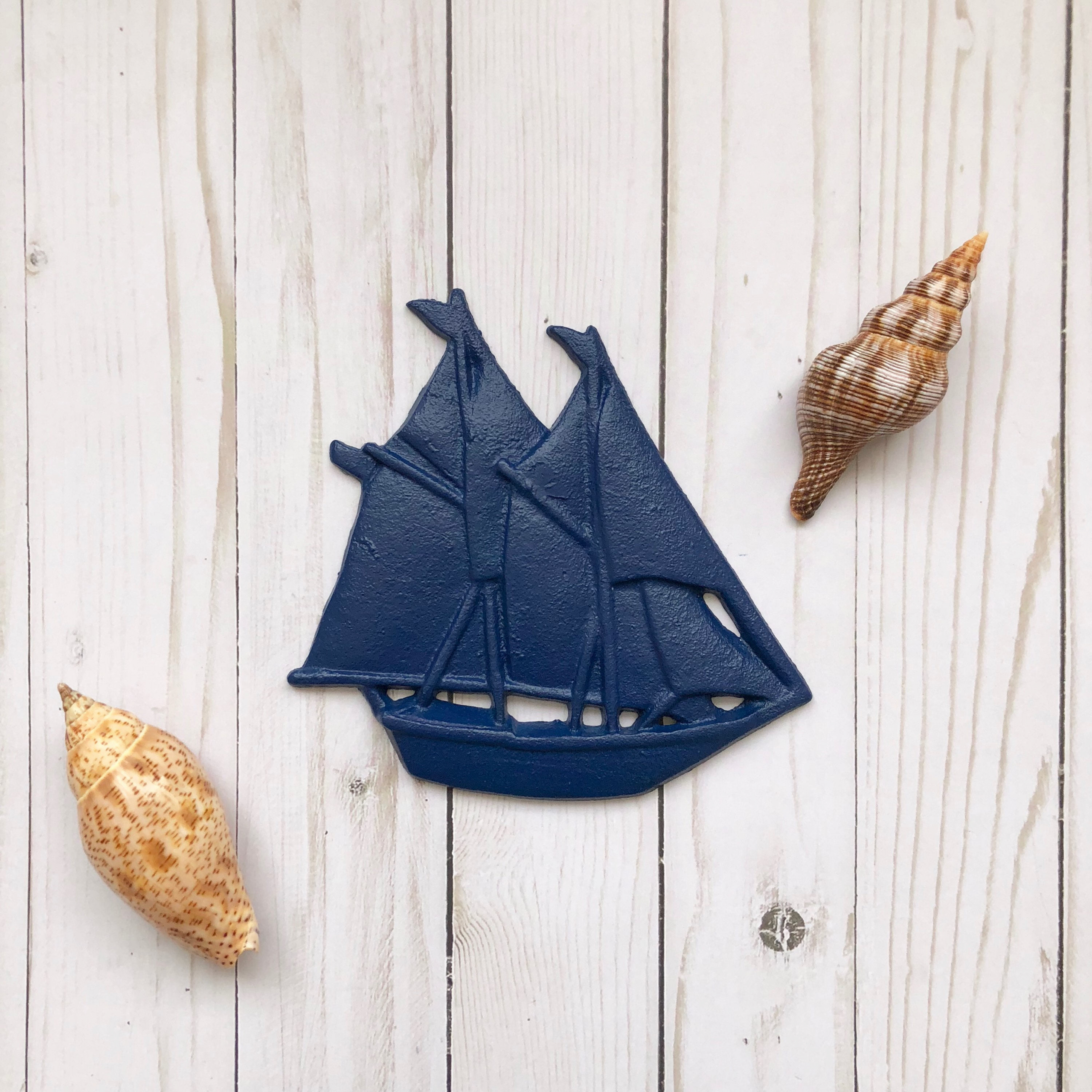 Cast Iron Nautical Decor, Navy Sailing Ship, Schooner Ship, Cast Iron ...
