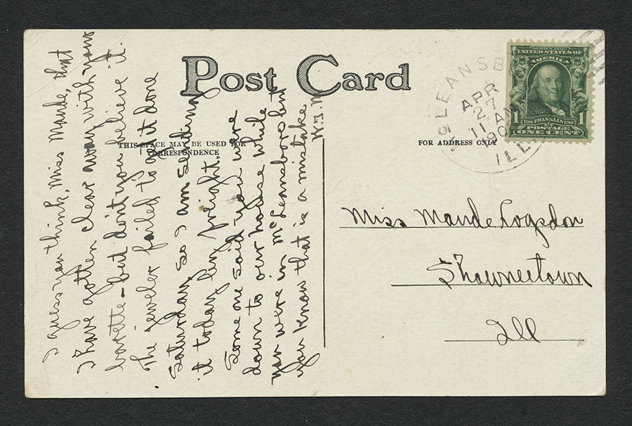 Sailboat Postcard - Vintage Color Postcard of Two Sailboats With A Fair ...