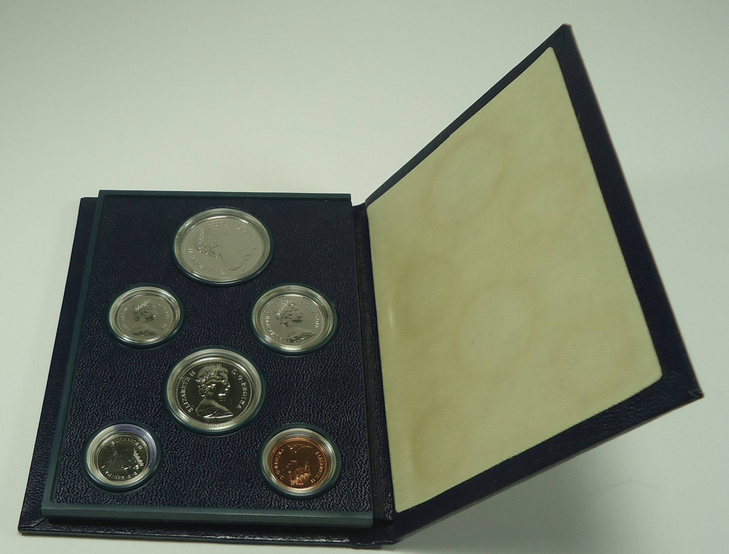 1981 Royal Canadian Mint Uncirculated Specimen 6 Coin Set Indian ...
