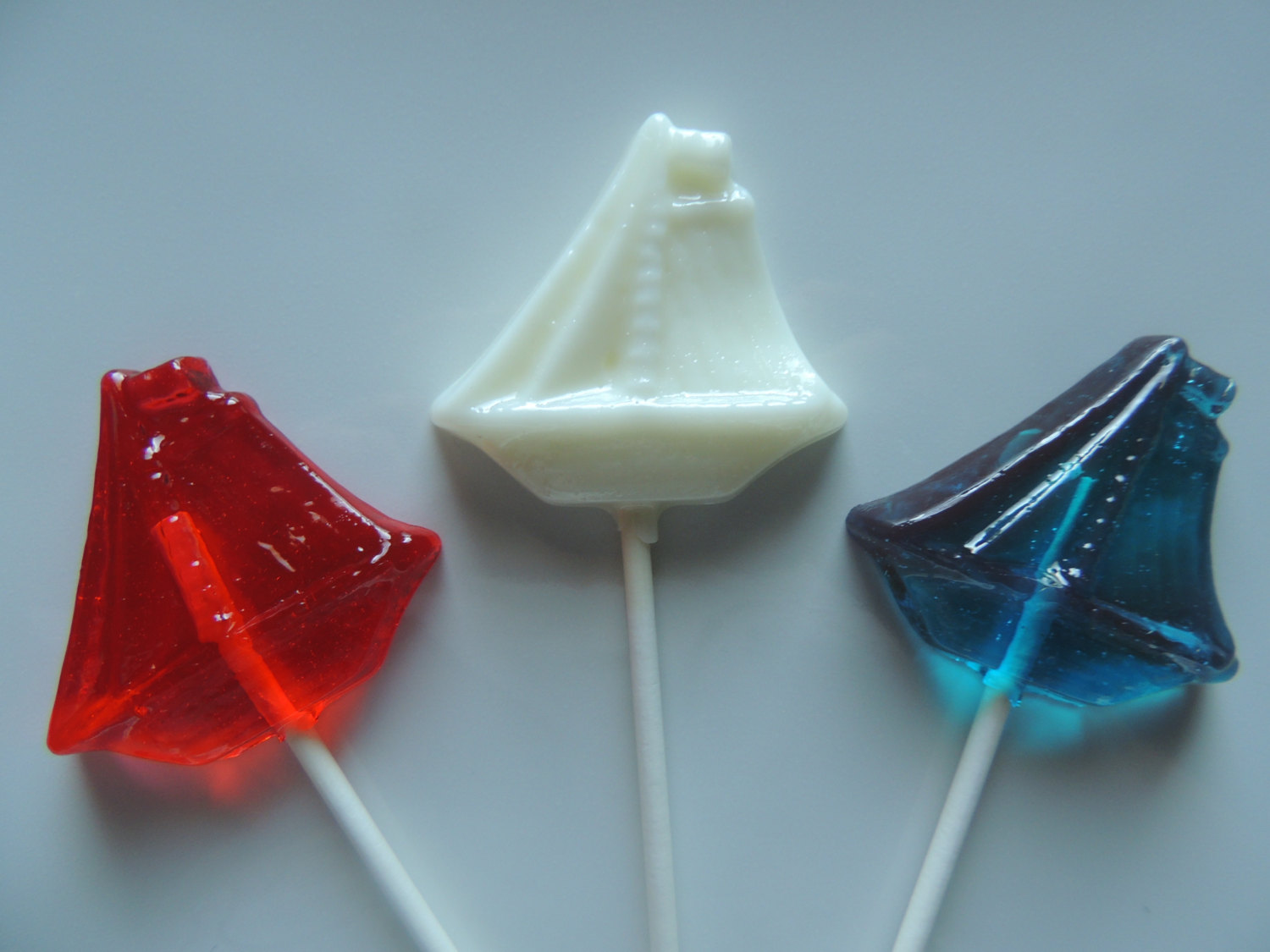 10 Sail Boats Lollipops Sailing Ship Beach Sea Ocean Boat Nautical ...