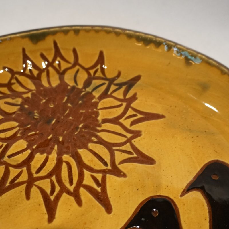 Redware Pottery, American Pottery, Historical Animal Sgraffito ...