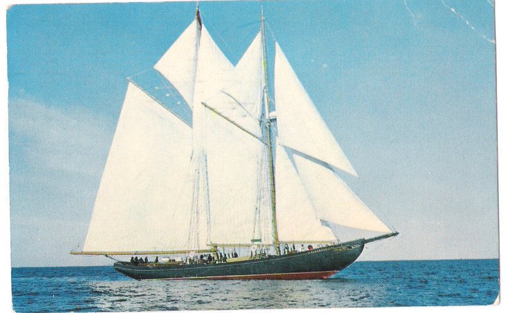 Sailing Ship, ?Bluenose II? Replica of World Famous Schooner, Nova ...