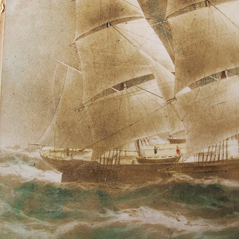 Schooner Photograph Liverpool Packet Clipper Ship Dreadnaught Clipper ...