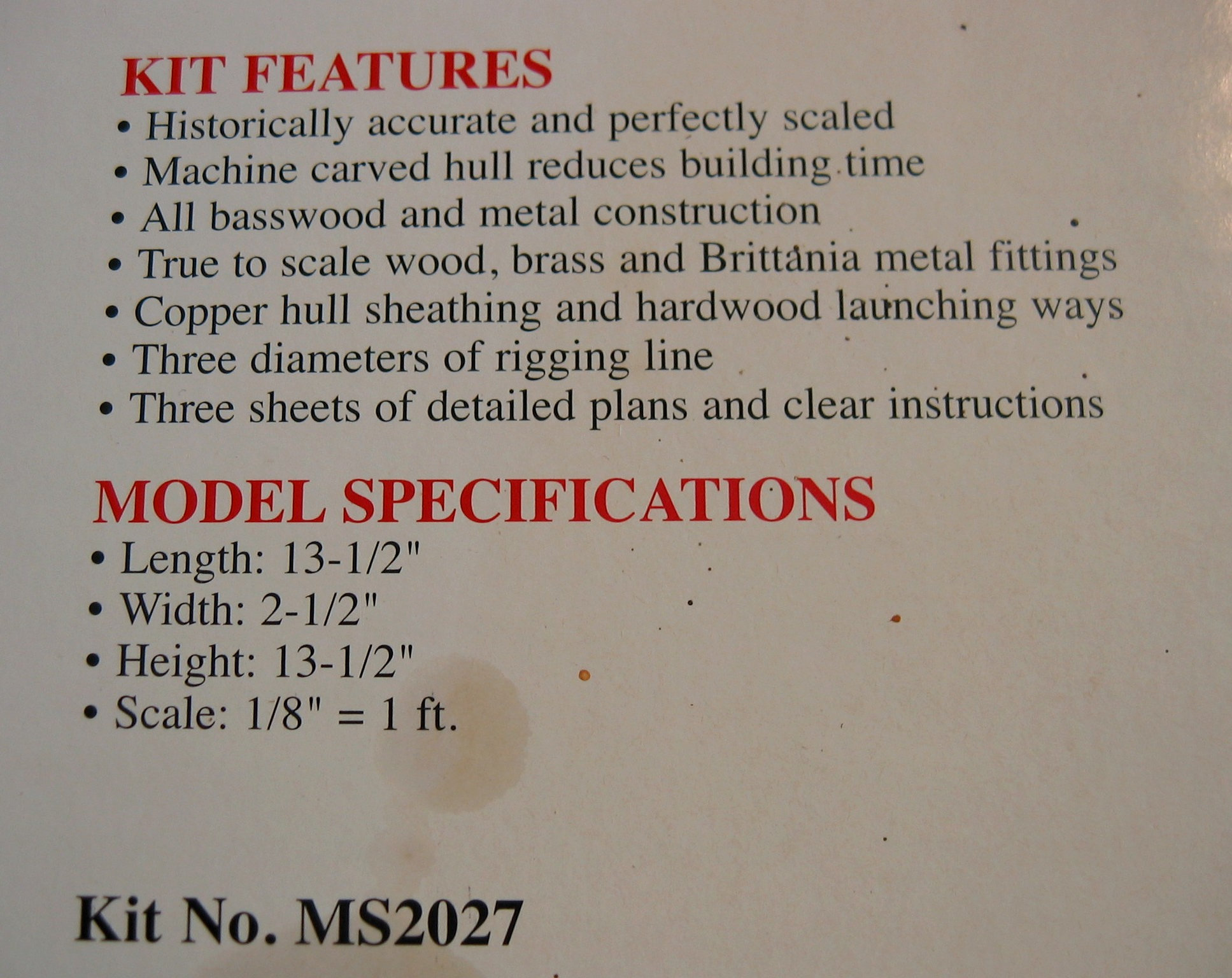 Quality Wooden Ship Model Kit 1868 New York Pilot Schooner Sealed Parts ...