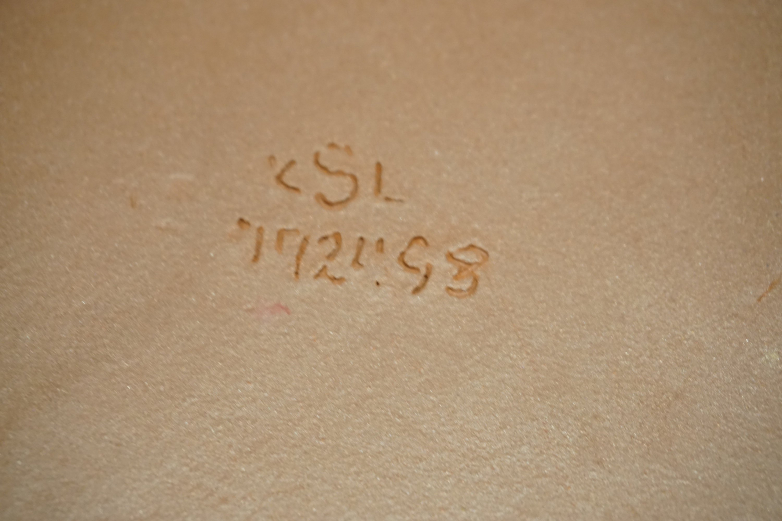 Redware Pottery, American Pottery, Historical Animal Sgraffito ...