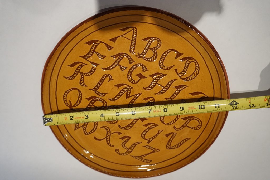 Redware Pottery, American Pottery, Historical Animal Sgraffito ...