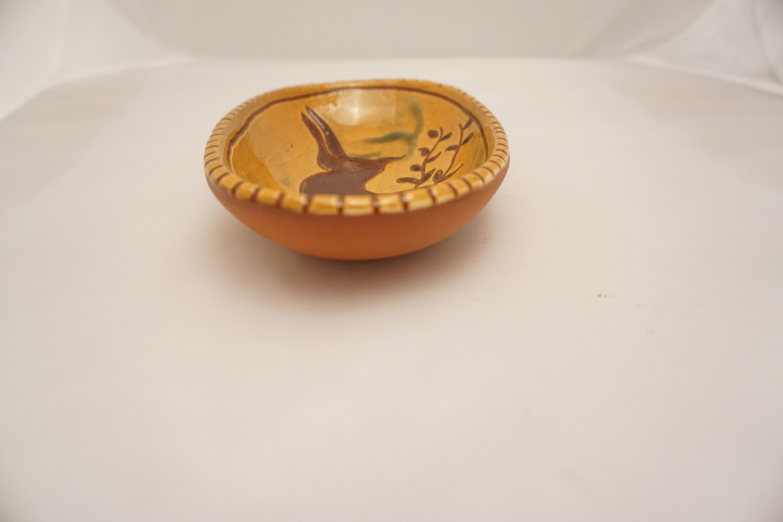 Redware Pottery, American Historical Sgraffito Earthernware ...