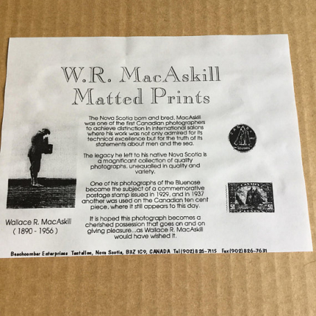 Vintage MacAskill Photo of the Bluenose & Henry Ford Racing 1921 Print ...