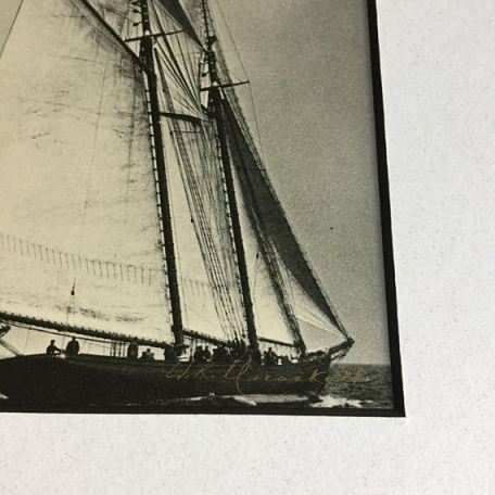 Vintage MacAskill Photo of the Bluenose & Henry Ford Racing 1921 Print ...