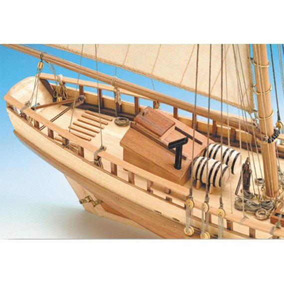 Wooden Boat model: Virginia American Schooner 1/41 | Schooner Chandlery
