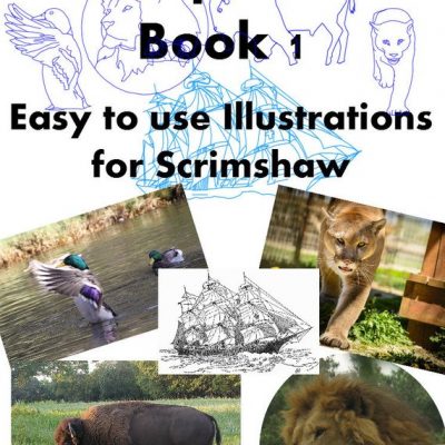 Scrimspirations Book 1 - scrimshaw patterns / templates | Schooner ...
