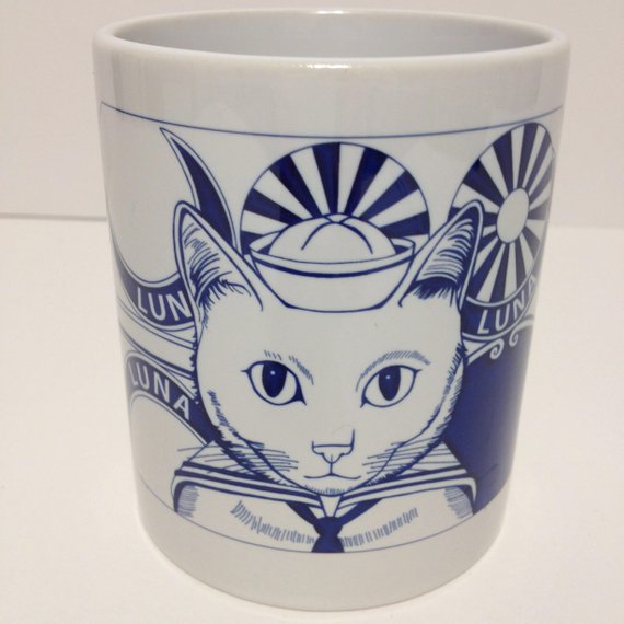 Harold the Cat At Coney Island Mug | Schooner Chandlery