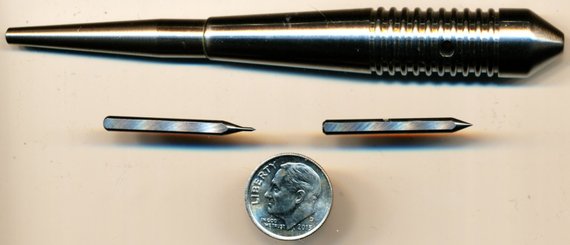 Printmaking Scrimshaw scribe solid stainless steel tool handle, Big ...