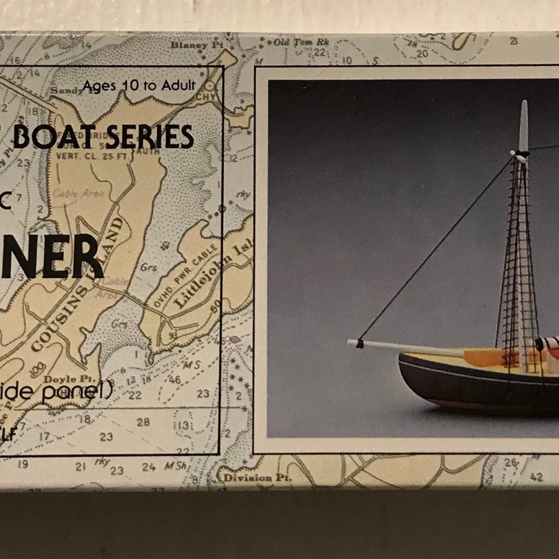 Vintage wooden schooner model kit | Schooner Chandlery