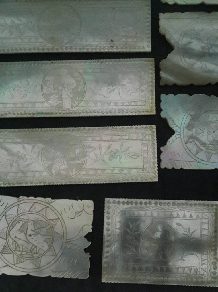 Antique Mother Of Pearl Chinese Gambling Gaming Counters 1720 to 1800s ...