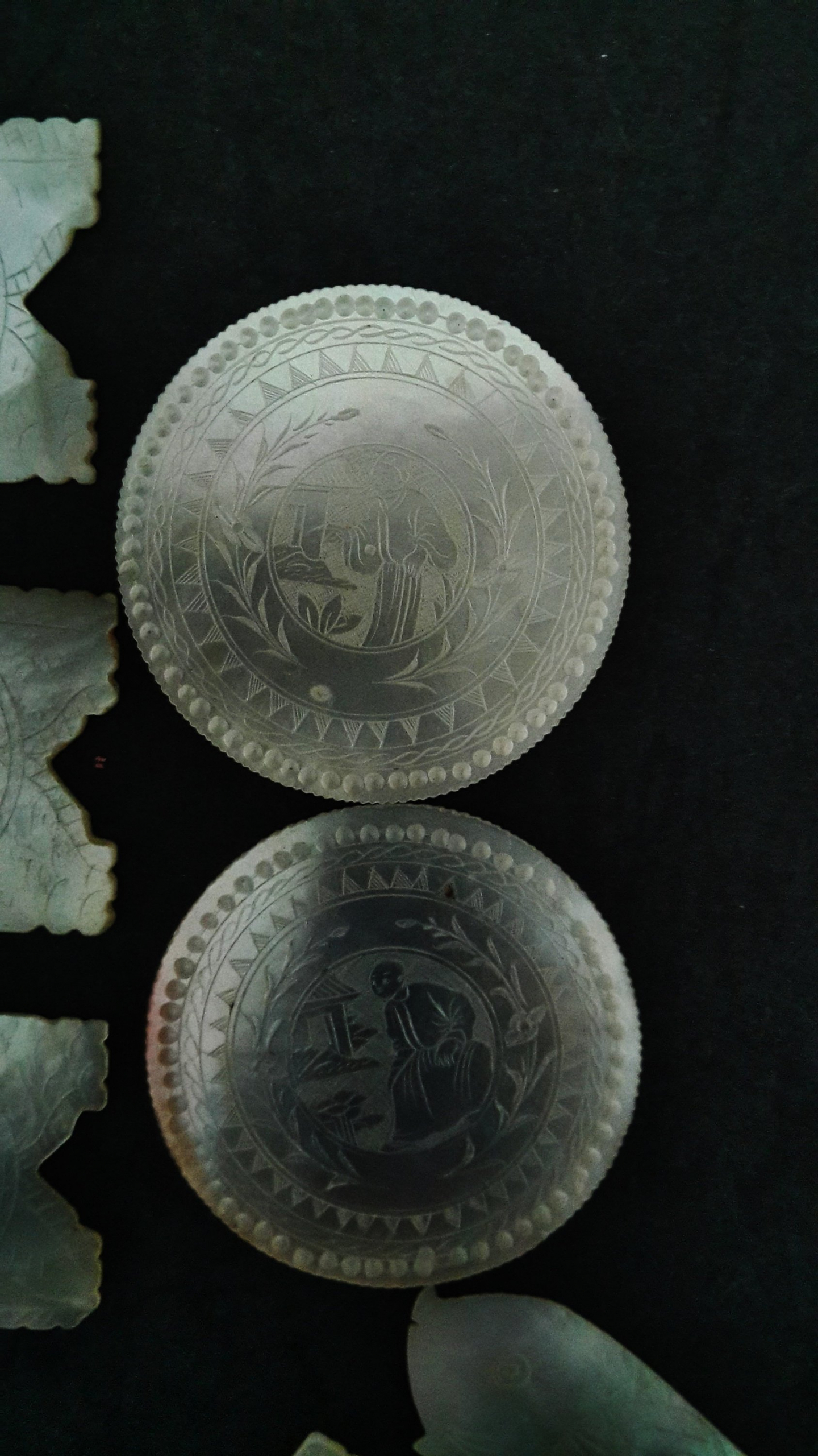 Antique Mother Of Pearl Chinese Gambling Gaming Counters 1720 to 1800s ...
