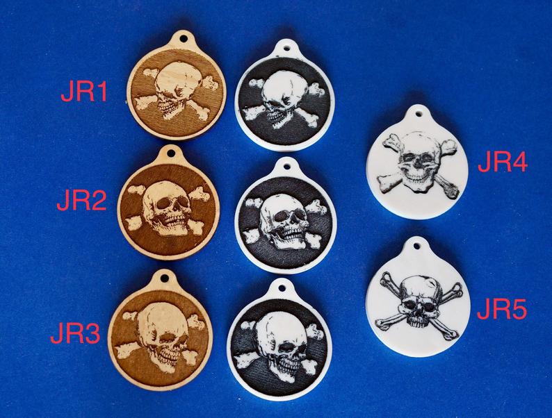 Pirates Jolly Roger pendants | Schooner Chandlery