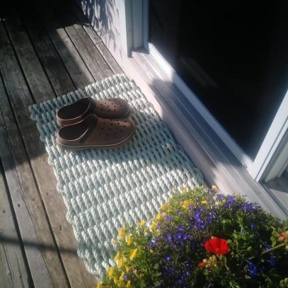 East Coast Ropemat Doormat Lobster Rope Mat Handwoven Doormat Entry Rug ...