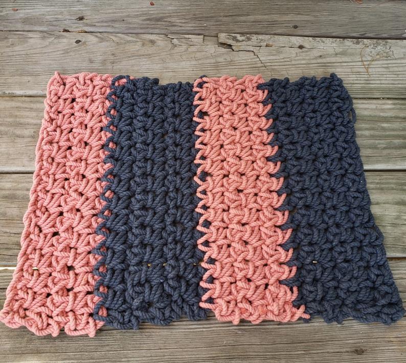 Hand Crocheted Cotton Rope Rug/Mat | Schooner Chandlery