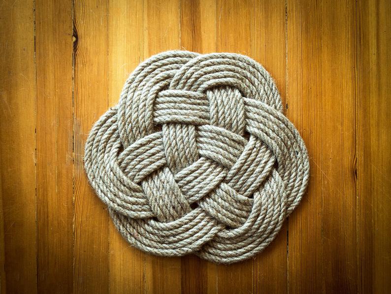 Nautical Rustic & Bohemian Style Mat | Schooner Chandlery